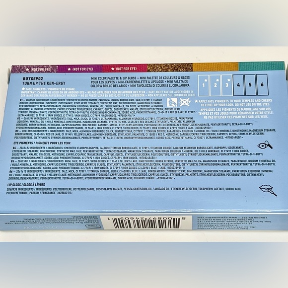 NYX | Makeup | Nyx Barbie Movie Ken Mini Eyeshadow Palette Turn Up The ...